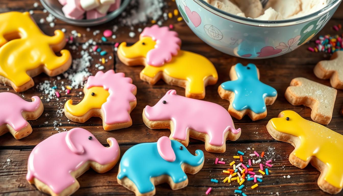 Homemade Frosted Animal Crackers Recipe | Easy Steps