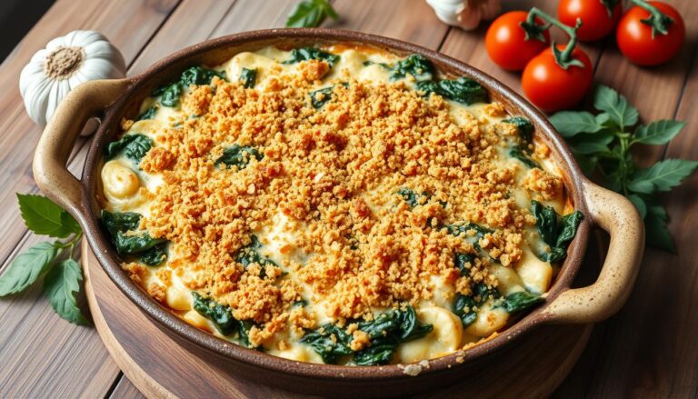 Creamy Spinach Gratin Recipe: Easy Cheesy Side Dish