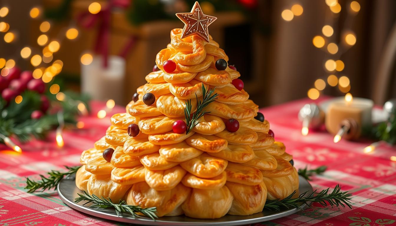 Easy Puff Pastry Christmas Tree Recipe for the Holidays