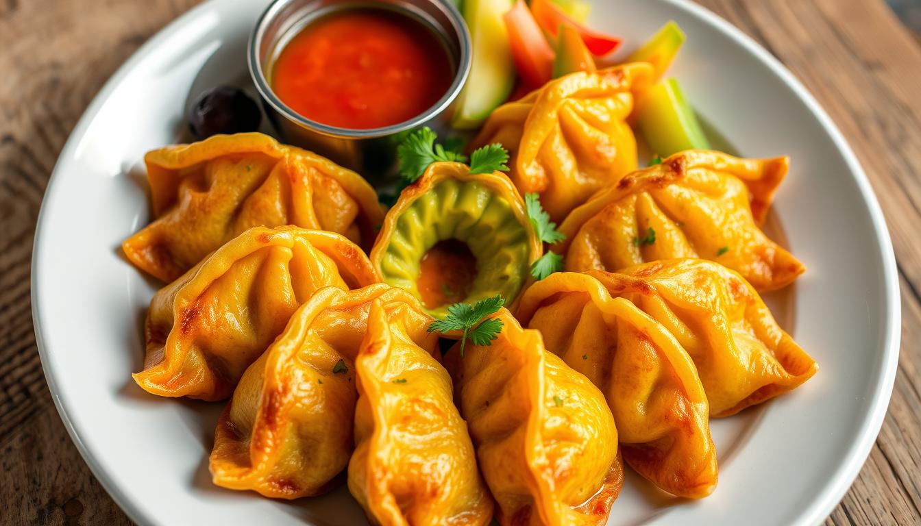 Baked Avocado Dumplings: A Tasty Treat