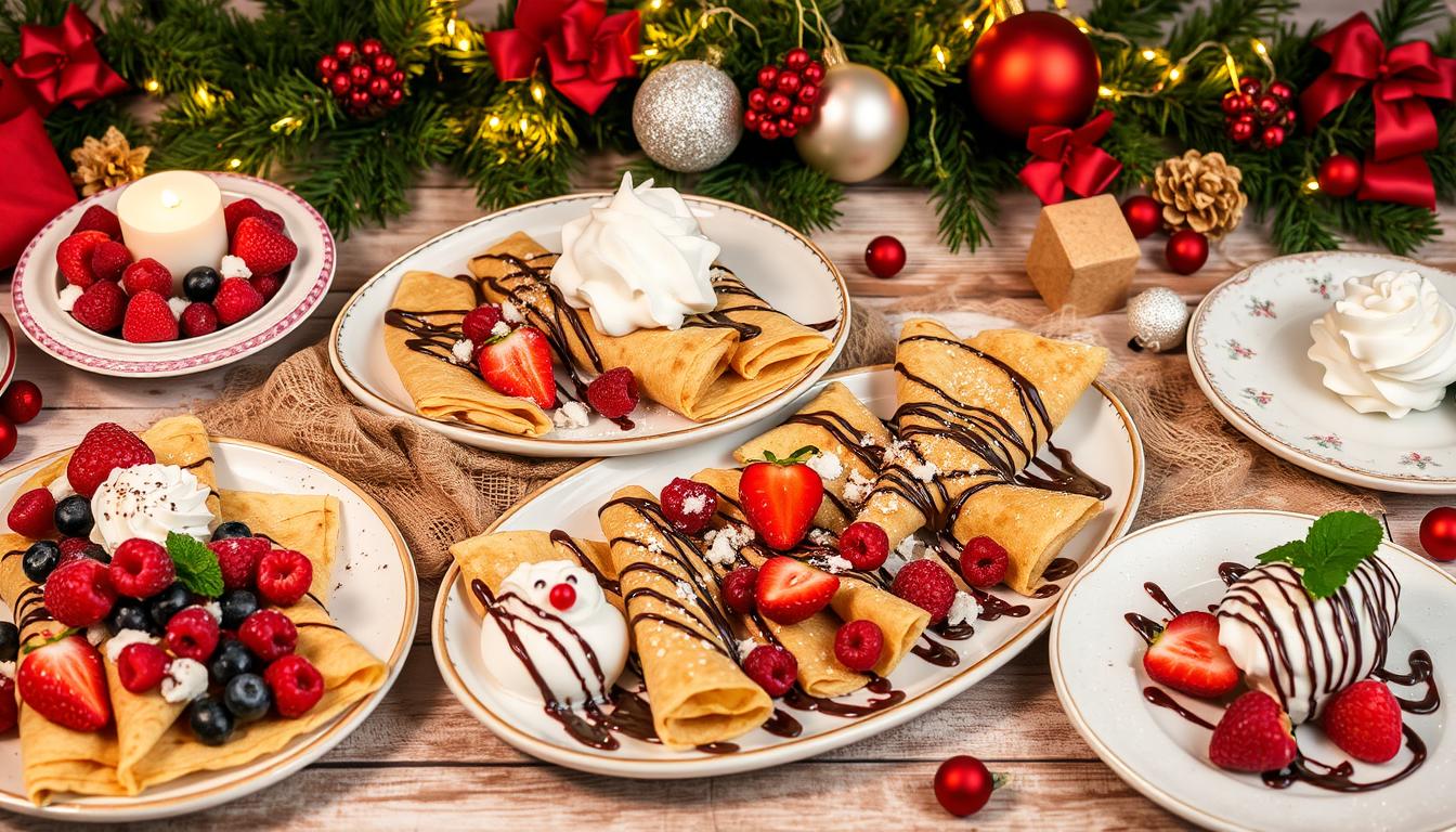 Festive Christmas Crepe Recipes for Holiday Gatherings
