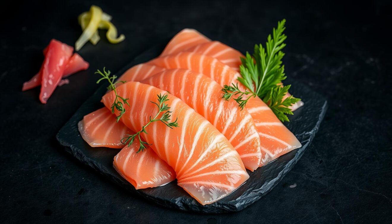 Experience Fresh Salmon Sashimi Like Never Before