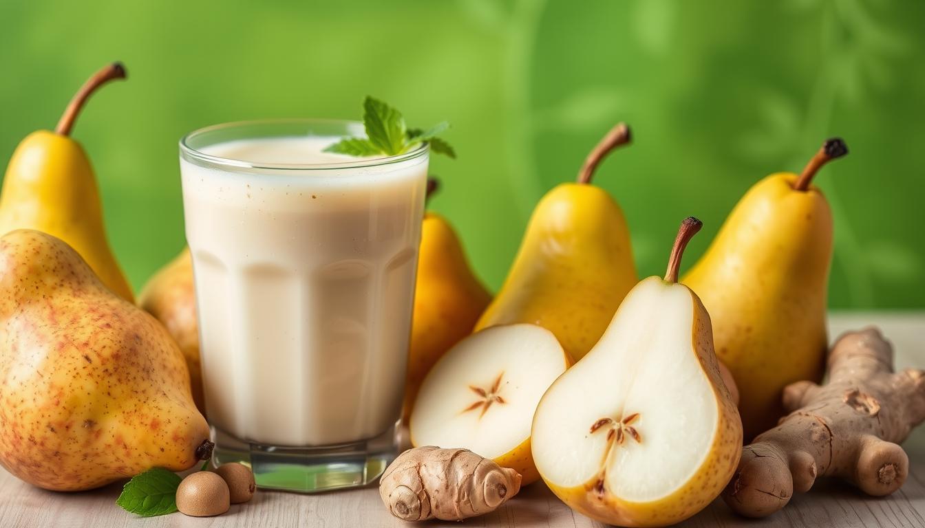 Pear Ginger Smoothie Recipe - Quick, Easy & Delicious
