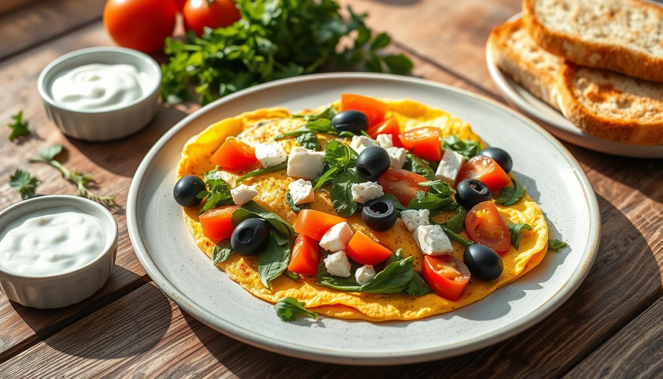The Perfect Greek Omelet: A Tasty Breakfast Delight