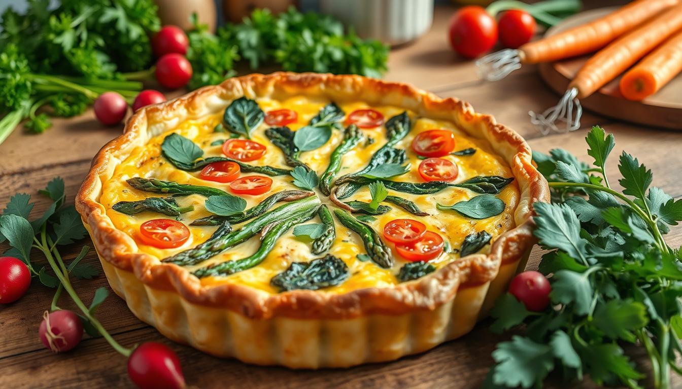 Savor the Season with Spring Vegetable Quiche