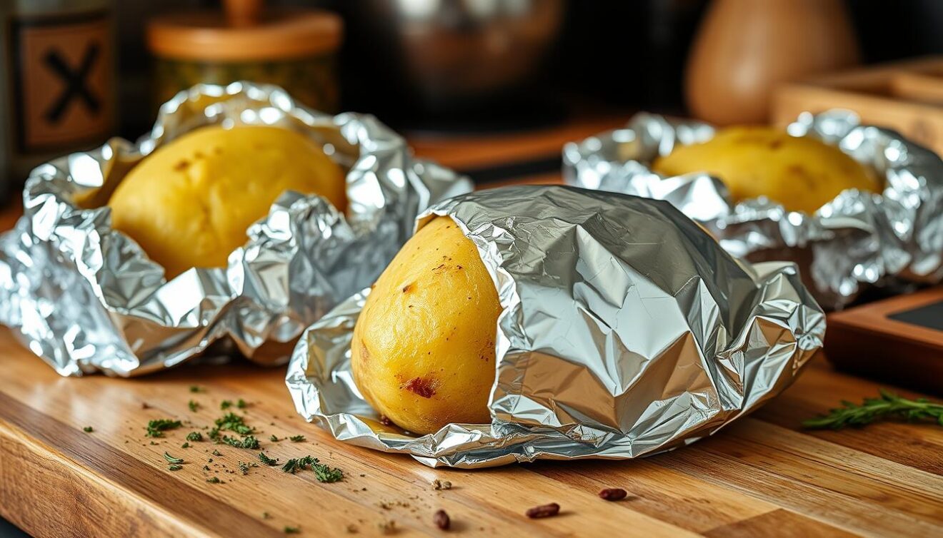 Baked Potatoes Wrapped in Foil: Easy, Delicious Recipe