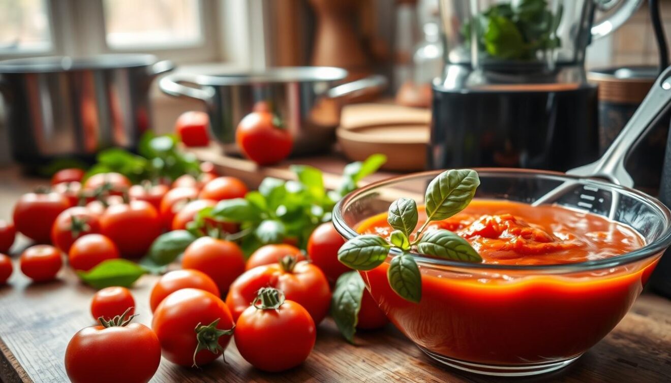 Homemade Tomato Puree Recipe - Quick & Easy