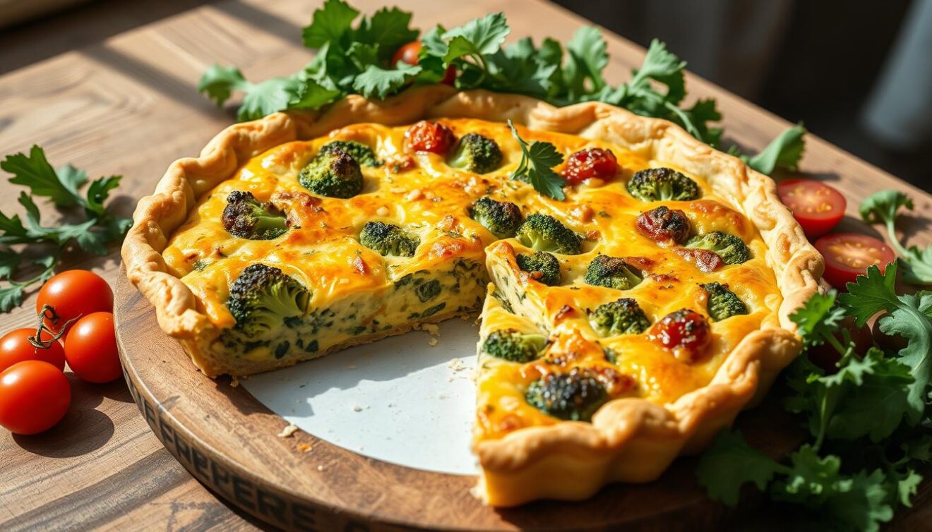 Vegan Broccoli Cheddar Quiche: A Healthy Recipe