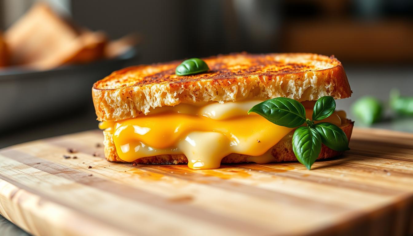 Enjoy a Tasty Three-Cheese Panini
