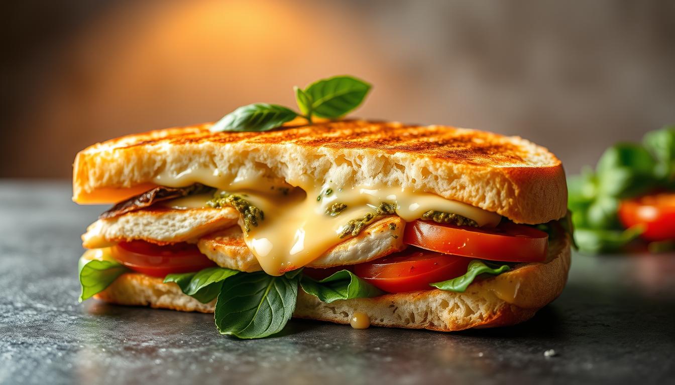Chicken Pesto Panini: A Flavorful Lunchtime Treat