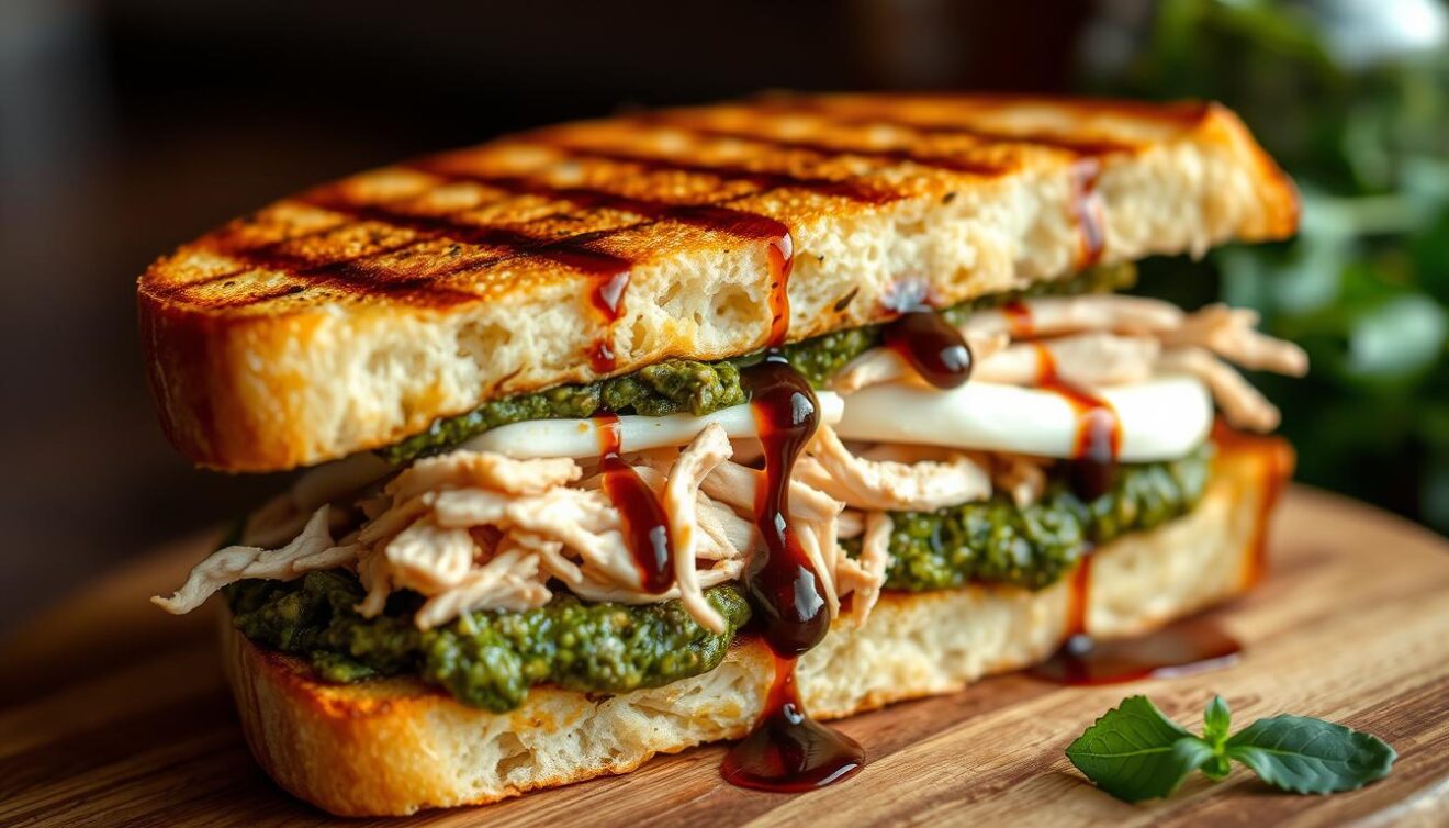 Chicken Pesto Panini: A Flavorful Lunchtime Treat