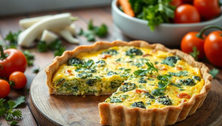 Vegan Broccoli Cheddar Quiche: A Healthy Recipe